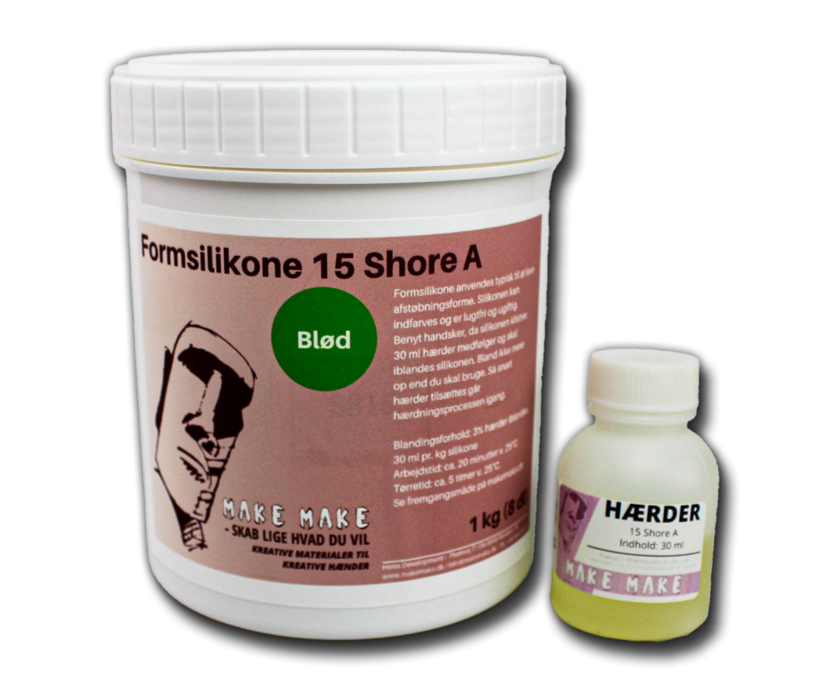 Formsilikon - Weich S15 1kg - Machen Sie Ihre eigene Formen!
